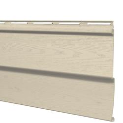 Waterford™ Double 4" x 12'6" Tan Vinyl Siding at Menards®