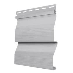 ProTUFF™ Double 4" x 12'6" Heritage Gray Dutchlap Vinyl Siding at Menards®