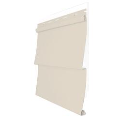 TimberCrest™ Premium Double 4" x 12'6" Sandstone Insulated Vinyl Siding ...