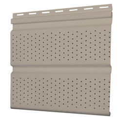 ABTCO® 10" x 12' Sandstone Vented Vinyl Soffit at Menards®