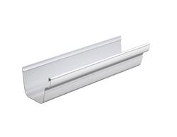 KP K-Snap™ 4-1/2" x 10' White Vinyl Gutter at Menards®