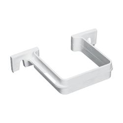 KP K-Snap® White Vinyl Gutter Downspout Bracket at Menards®