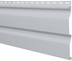 Cedar Creek™ Double 4" x 12'6" Heritage Gray Dutchlap Vinyl Siding at ...