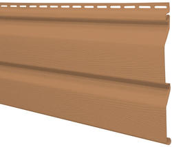 Harbor Ridge™ Plus Double 4" x 12'6" Spice Dutchlap Vinyl Siding at ...