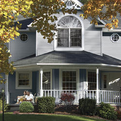 ProTUFF™ Double 4" x 12'6" Slate Vinyl Siding at Menards®
