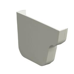 KP K-Snap® Clay Vinyl Gutter Left End Cap at Menards®