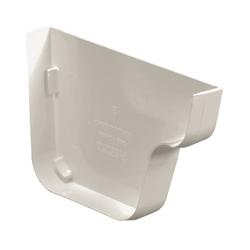 KP K-Snap® Sandstone Vinyl Gutter Right End Cap at Menards®