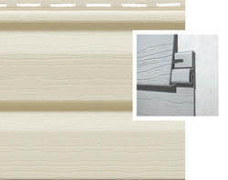 Harbor Ridge Plus™ Double 4" x 12'6" Castlemore Gray Dutchlap Vinyl ...