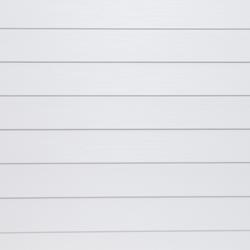 Harbor Ridge™ Double 4" x 12'6" White Vinyl Siding at Menards®