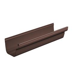 KP K-Snap™ 4-1/2" x 10' Brown Vinyl Gutter at Menards®