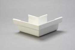 KP K-Snap® White Vinyl Gutter Outside Corner at Menards®