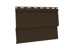 Majestic™ Double 4" x 12'6" Java Brown Vinyl Siding at Menards®