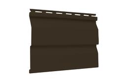 Majestic™ Double 4" x 12'6" Java Brown Dutchlap Vinyl Siding at Menards®