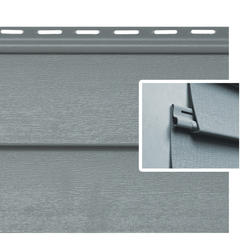 TimberCrest™ Premium Double 4" x 12'6" Slate Blue Vinyl Siding at Menards®