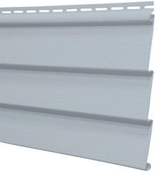 Waterford™ Triple 3" x 12'1" Gray Vinyl Siding at Menards®