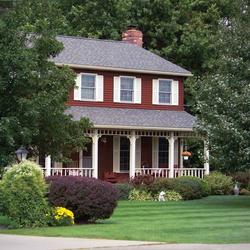 Harbor Ridge™ Plus Double 4" x 12'6" Cabot Red Vinyl Siding at Menards®