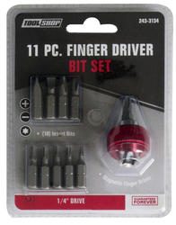 Tool Shop® Finger Driver Bit Set - 11 Piece at Menards®