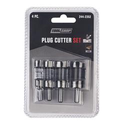 Tool Shop® Carbon Steel Plug Cutter Set - 4 Piece at Menards®