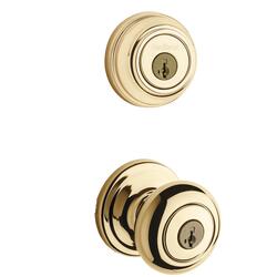 Kwikset® Juno Keyed Entry Door Knob and Single Cylinder Door Deadbolt ...