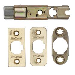 Kwikset® 6 Way Polished Brass Adjustable Deadlatch at Menards®