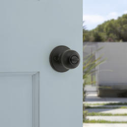 Kwikset® Polo Keyed Entry Knob featuring SmartKey Security™ in Matte ...