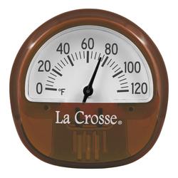 La Crosse Technology® Indoor Outdoor Red Thermometer with Magnet at ...