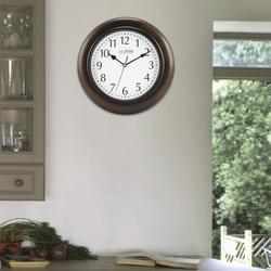 La Crosse Clock Co.® 10" Wood Wall Clock at Menards®