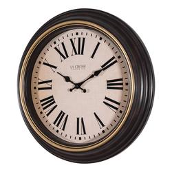 La Crosse Clock Co.® 18" Oil-Rubbed Bronze Wall Clock at Menards®