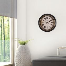 La Crosse Clock Co.® 18" Oil-Rubbed Bronze Wall Clock at Menards®