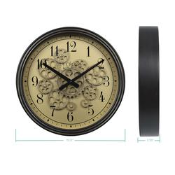 La Crosse Clock Co.® 15" Moving Gear Wall Clock at Menards®
