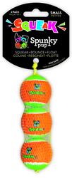 Spunky Pup® Small Squeaky Tennis Balls Dog Toy - 3 pk at Menards®