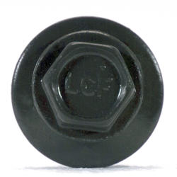 Lakeside Construction® Wood-X™ #10 x 3" Hex Drive Midnight Gray Pole ...