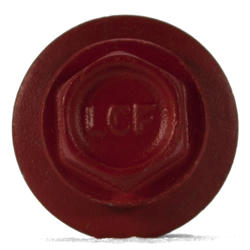 Lakeside Construction® Wood-X™ #10 x 4" Hex Drive Bright Red Pole Barn ...