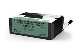 Grip Fast® #12 x 1" Emerald Green Hex Head Self-Drilling Screw - 1 lb ...