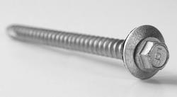 Lakeside Construction® #14-10 x 4" MASTERGRIP™ Hex Drive Colonial Red ...