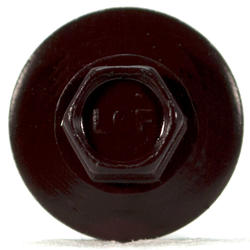 Lakeside Construction® #14-10 x 1-1/2" MASTERGRIP™ Hex Drive Burgundy ...