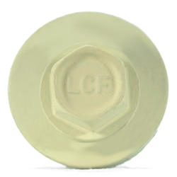 Lakeside Construction® #14-10 x 1" MASTERGRIP™ Hex Drive Prairie Wheat ...