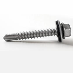 Grip Fast® #12 x 1-1/2" Zinc Hex Head Self-Drilling Screw - 1 lb. Box ...