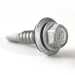 Grip Fast® #12 x 1" Midnight Black Hex Head Self-Drilling Screw - 1 lb ...