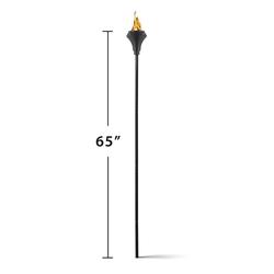 TIKI® Brand 65" Island King Large Flame Patio Torch at Menards®