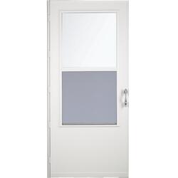 LARSON® Titan Reversa Screen 32" x 80" White Midview Storm Door at Menards®