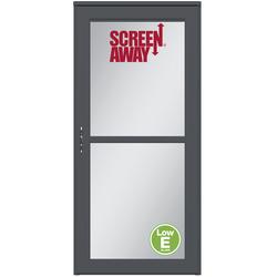 LARSON® Platinum 36" x 80" Graphite Low-E Retractable Screen Splitview ...