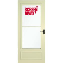 LARSON® Lifestyle Screen Away® 36" x 80" Almond Retractable Screen ...