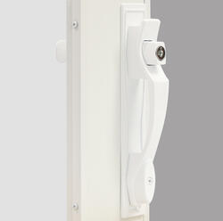 Larson® Heavy-Duty White Push Button Handle Kit at Menards®