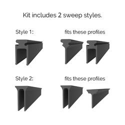 Larson® Door Sweep Replacement Kit at Menards®