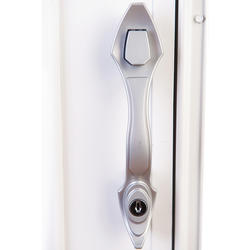 LARSON® Titan Reversa Screen 32" x 80" White Midview Storm Door at Menards®