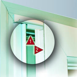 LARSON® Lakeview Screen Away 32" x 80" Graphite Retractable Screen ...