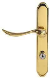 Larson® QuickFit™ Brass Curved Lever Handleset at Menards®