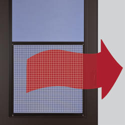 LARSON® Alexander 32" x 80" Brown Self-Storing Midview Storm Door at ...