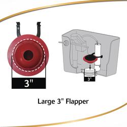 Korky® Genuine TOTO® Universal Toilet Flapper at Menards®